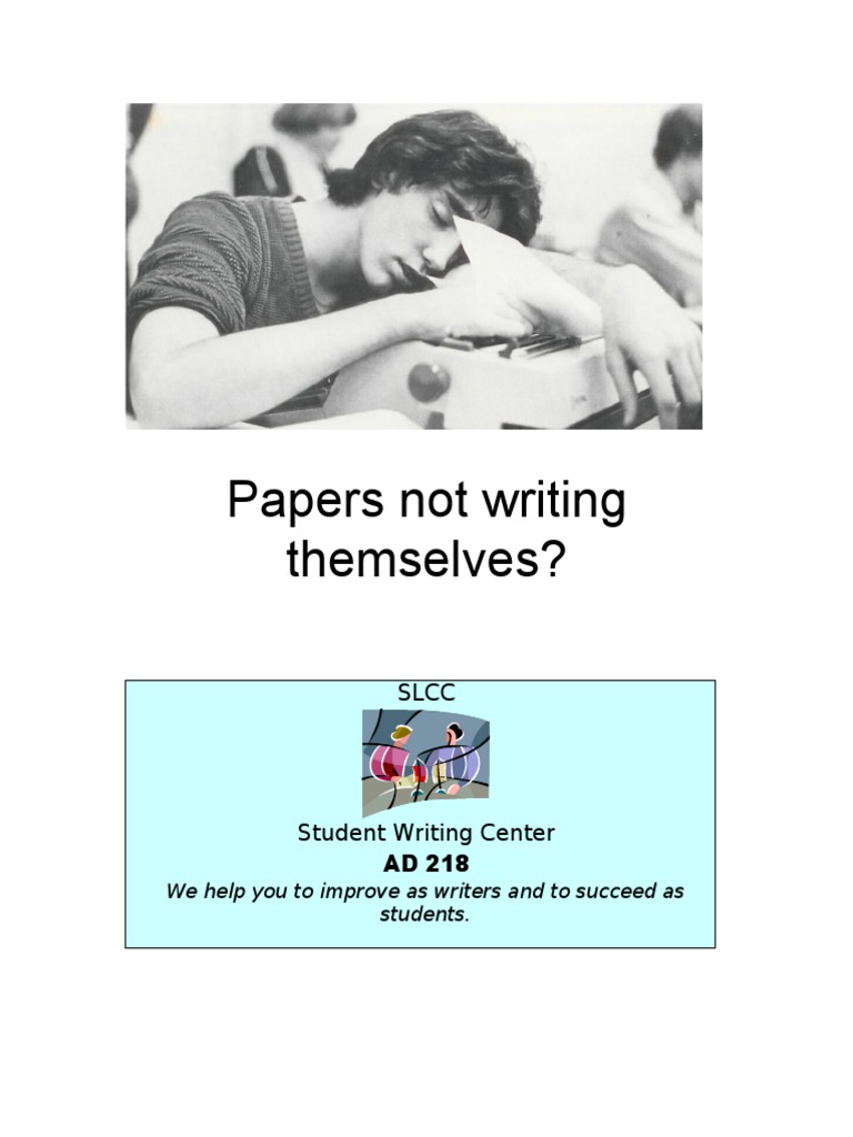Papers Not Writing Themselves | PDF