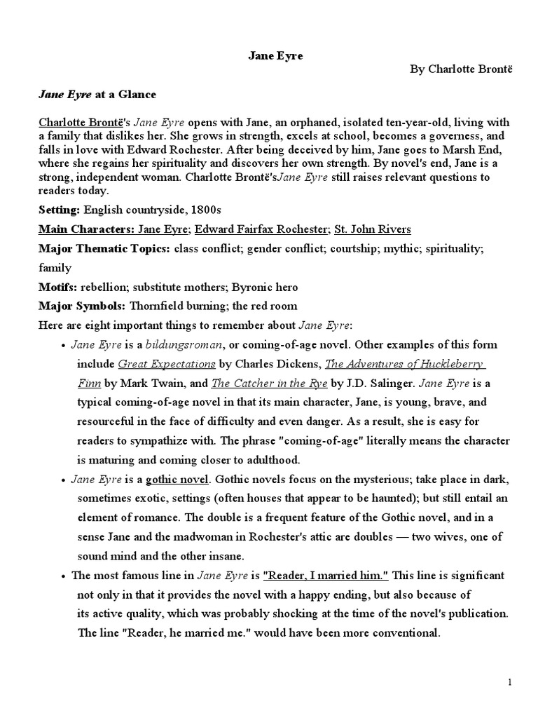 Jane Eyre | PDF | Jane Eyre