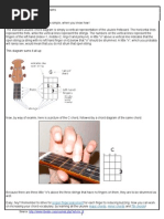 Somewhere Over The Rainbow Strumming Pattern Worksheet | PDF | Rhythm ...