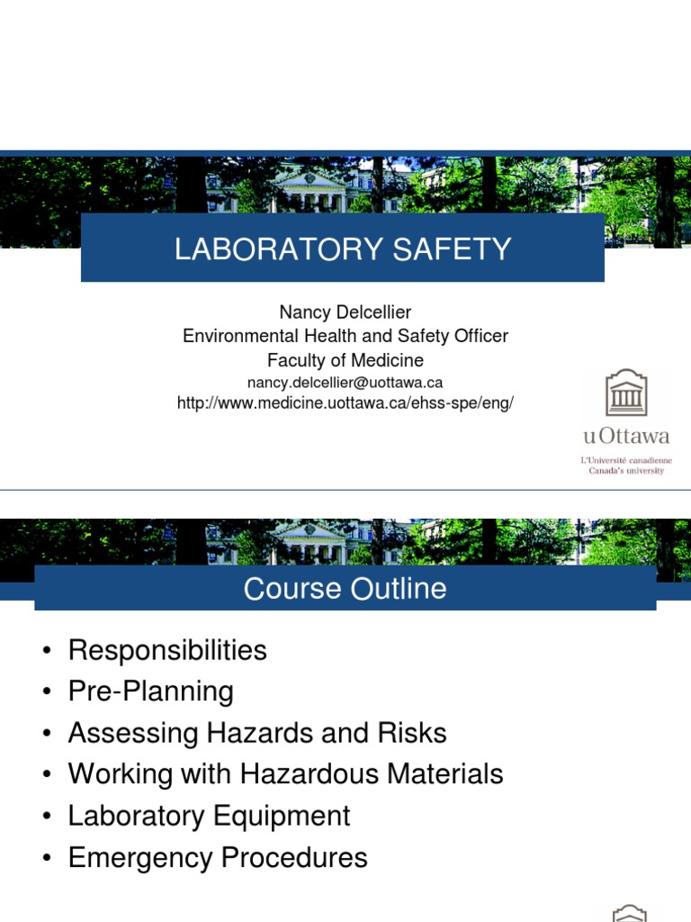 Lab Safety 1 | PDF | Cryogenics | Occupational Safety And Health