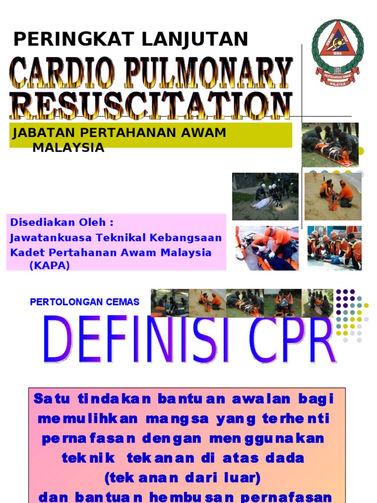 Slaid Bantuan Mengajar-Cpr Infant Lanjutan | PDF