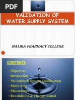 Purified Water System Validation Guide | PDF | Verification And ...