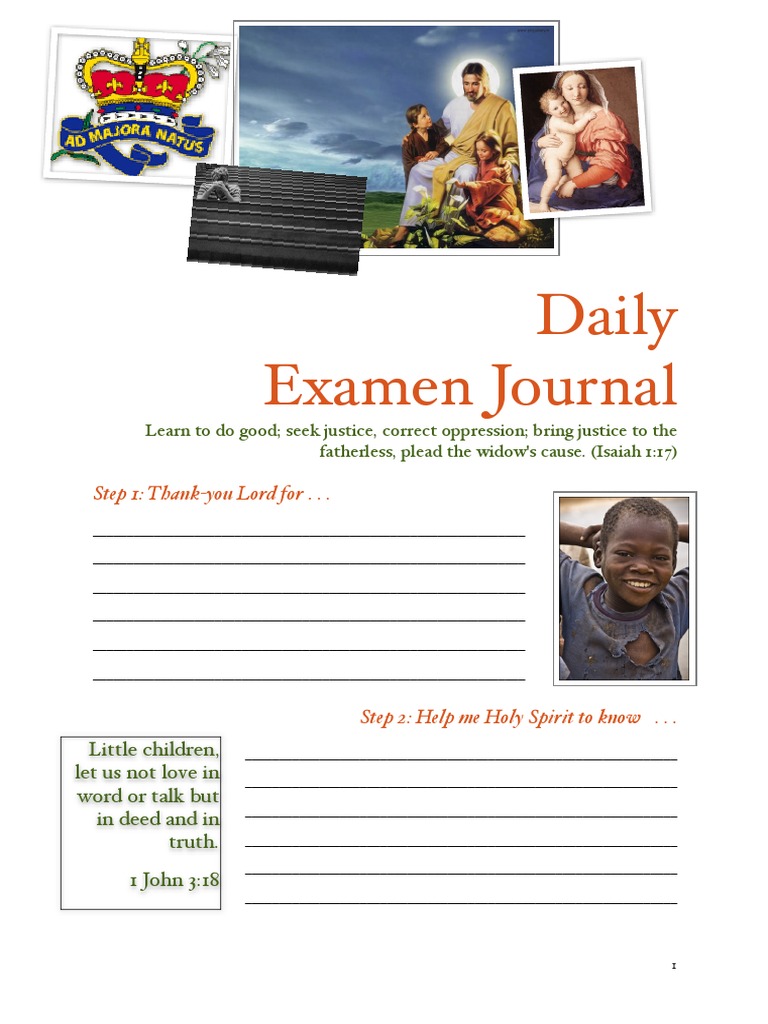 Daily Examen Reflection Guide | PDF | Religion & Spirituality