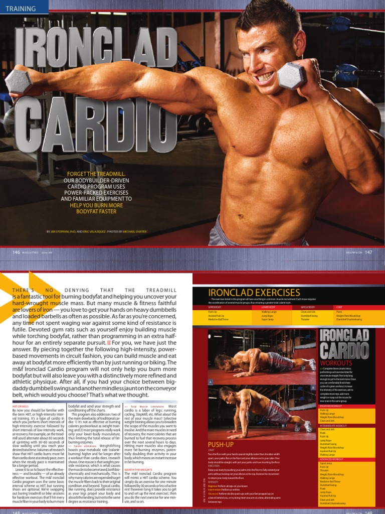 Iron Clad Cardio | PDF | Aerobic Exercise | Weight Training