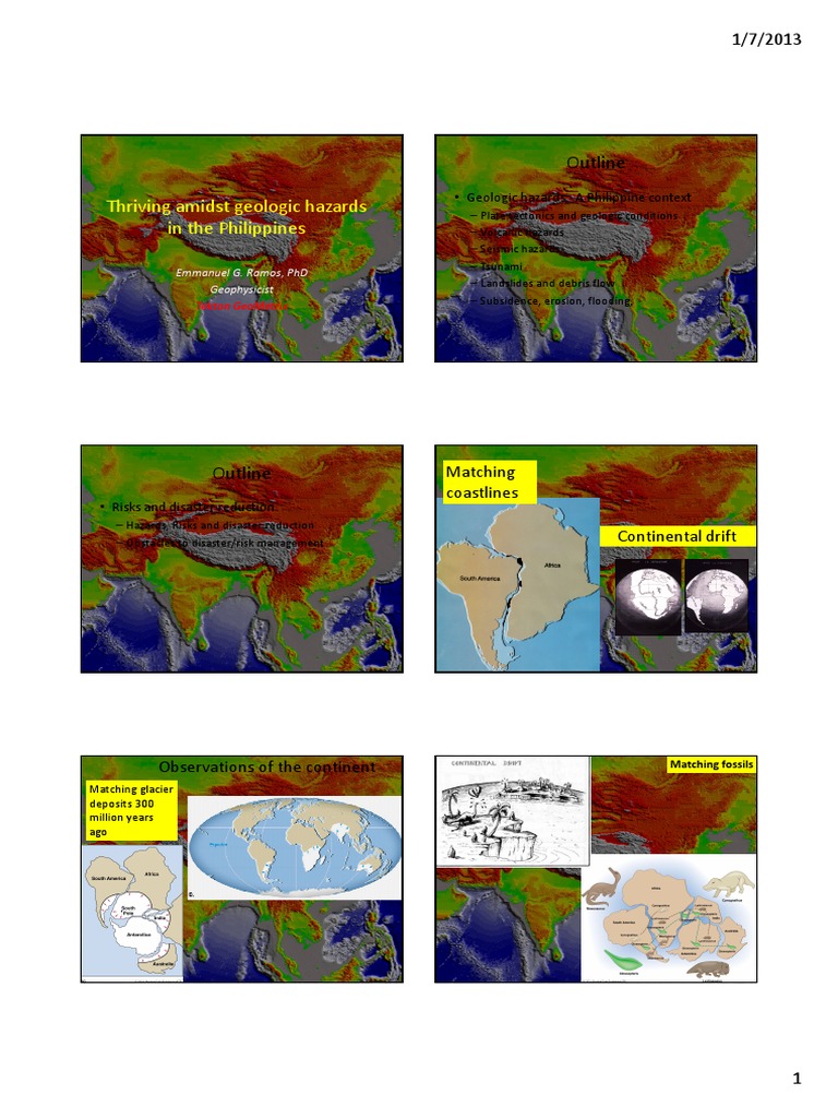 Module 2 - Geologic Hazards 1 | PDF | Geology | Plate Tectonics