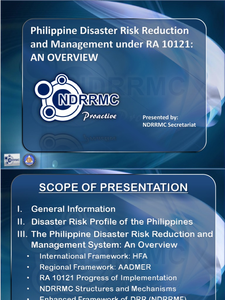 Module 3 Ndrrmc | Disaster Risk Reduction | Emergency Management