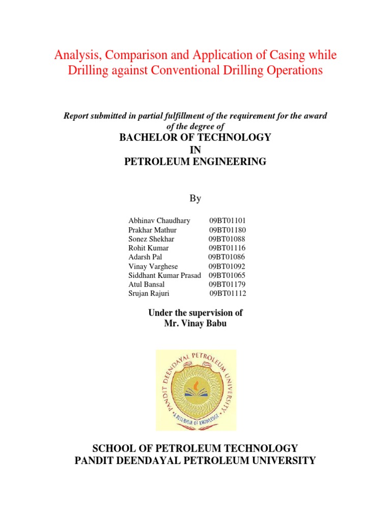 Analysis Comparison And Application Of Cwd Against Conventional