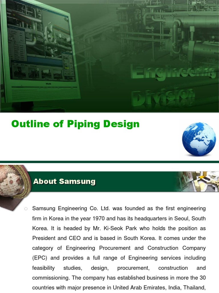 Piping Designing | PDF | Pipe (Fluid Conveyance) | Mechanical Engineering