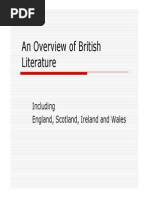 A Brief History of English Literature Notes | PDF | English Literature ...