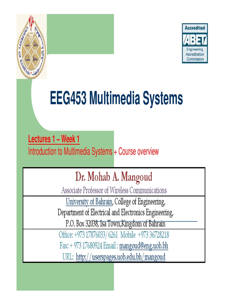 Multimedia 1 | PDF | Data Compression | Computer Networking