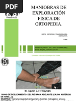 Signos y maniobras en ortopedia | PDF | Rodilla | Tobillo