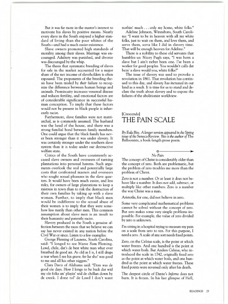 The Pain Scale | PDF | Pain | Amputation