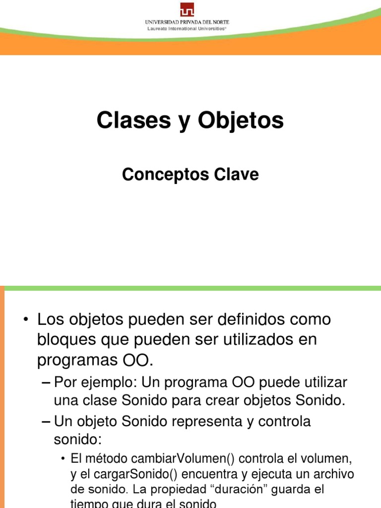 Introducción A La Programación Orientada A Objetos: Clases y Objetos | PDF | Objeto (informática ...