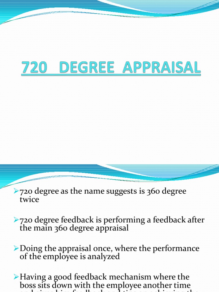 720 Degree Appraisal | Performance Appraisal | Cognition