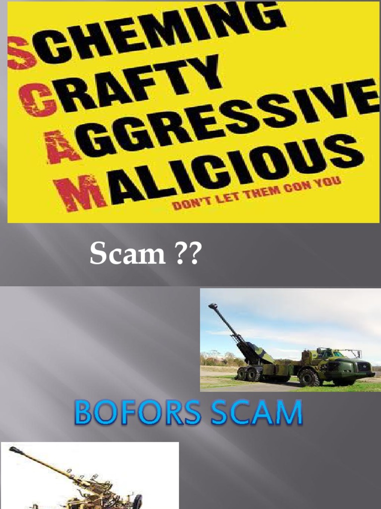 Bofors Scandal: A 1980s Corruption Case | PDF