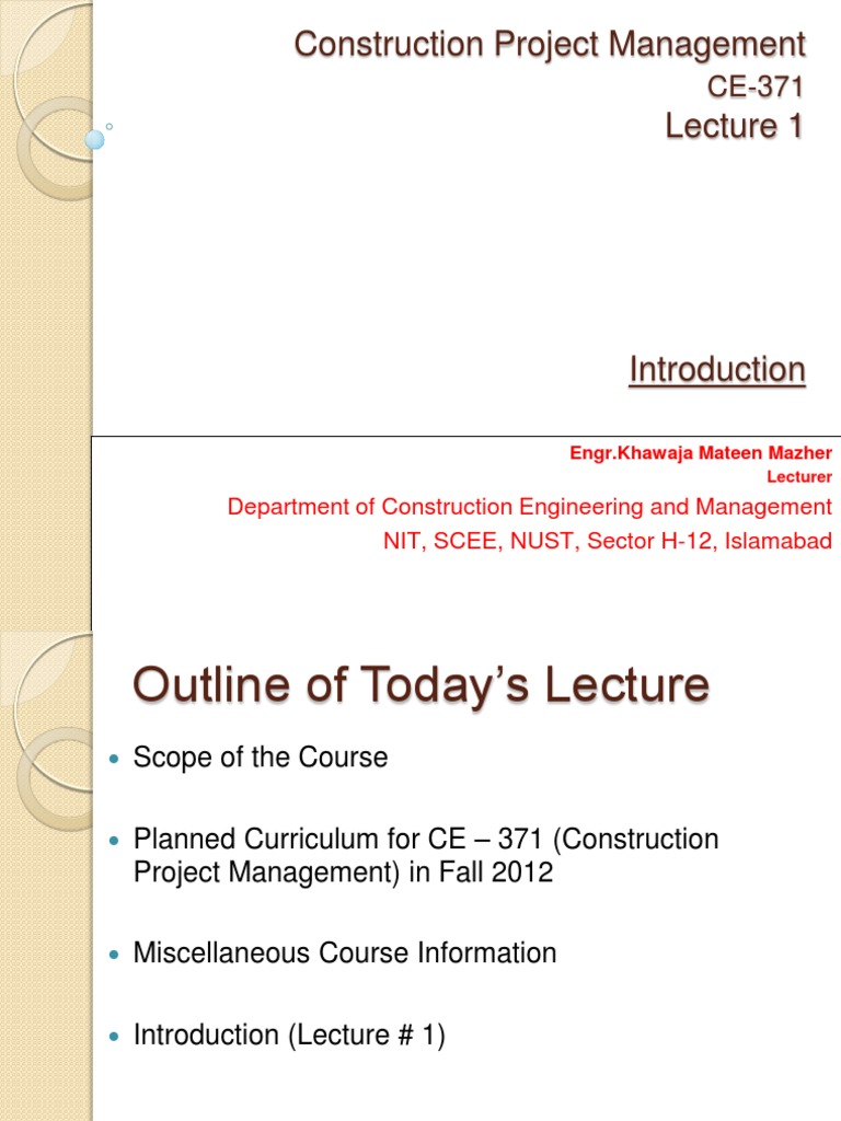 Introduction To Project Management | Download Free PDF | Project ...