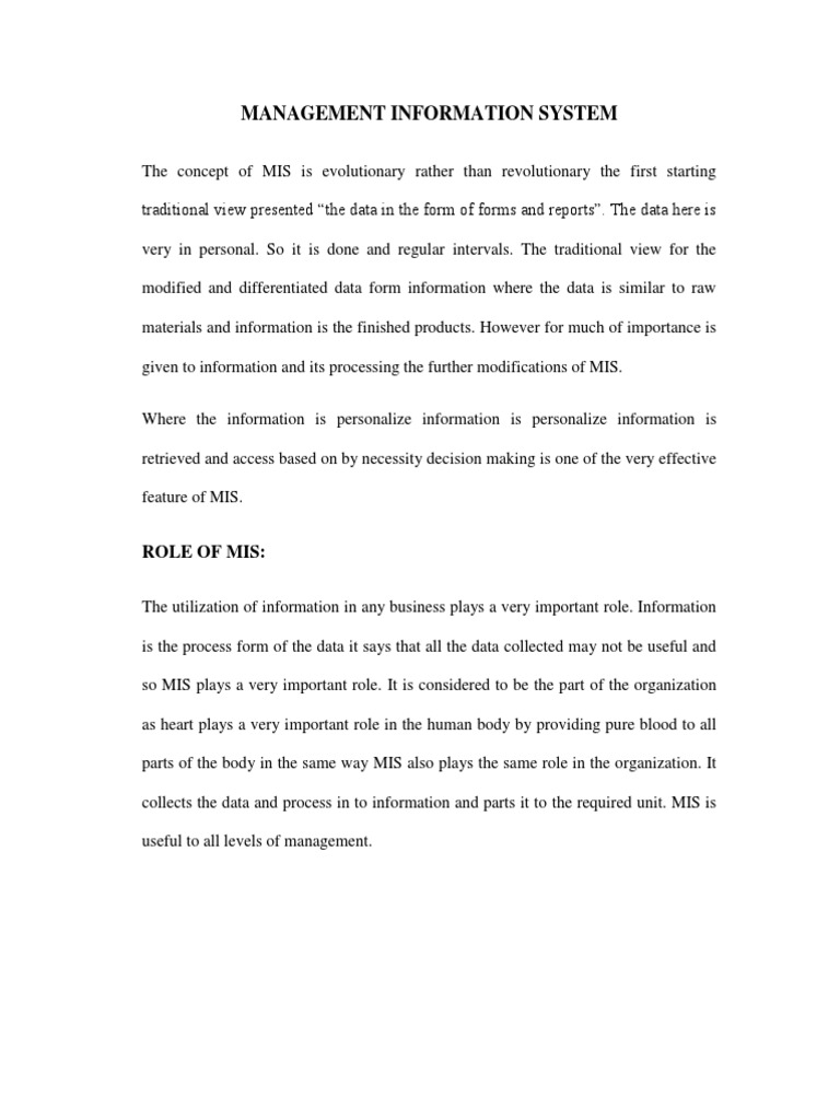 Difference Between Mis And Dss Download Free Pdf Information System 6346
