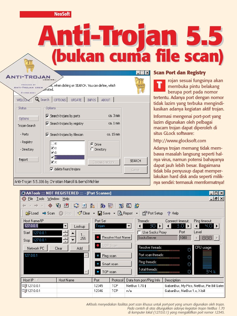 Deteksi Trojan dan Keamanan PC | PDF
