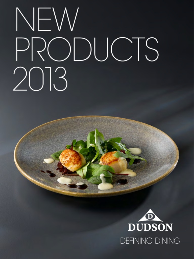 Dudson New Product Guide Jan 2013 | PDF | Tableware | Pottery
