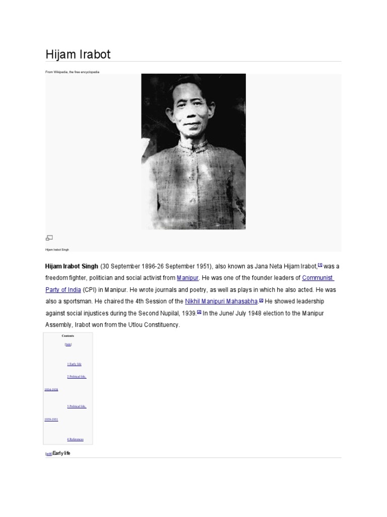 Hijam Irabot | PDF