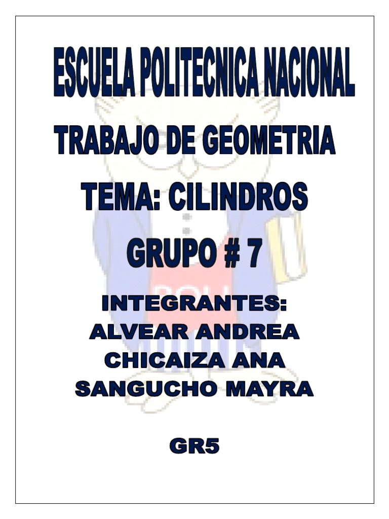 CILINDROS | PDF | Perpendicular | Geometria clasica