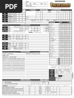 PAthfinder Rogue Character Sheet | PDF