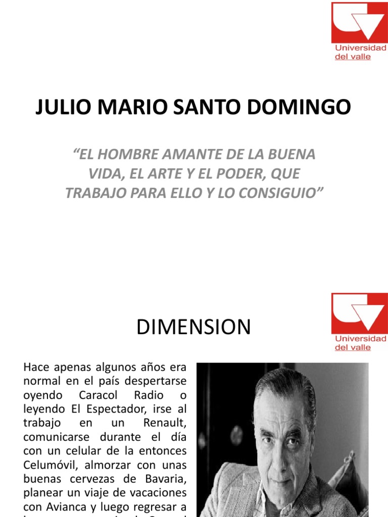 Julio Mario Santo Domingo