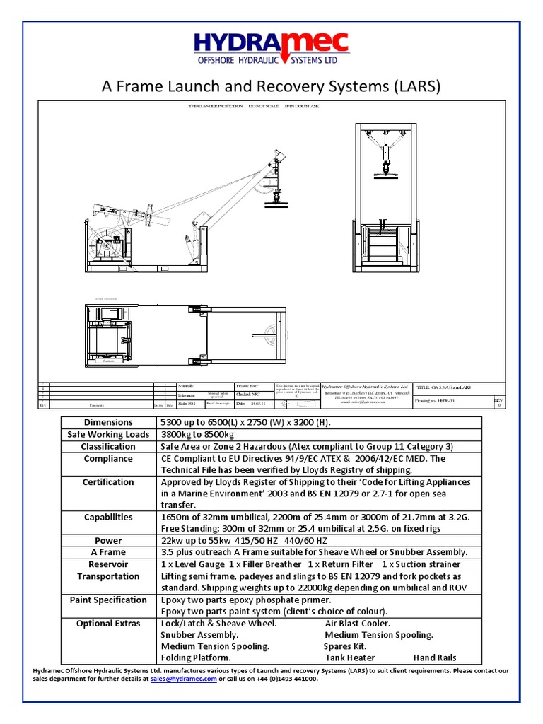 A Frame LARS Specification | PDF