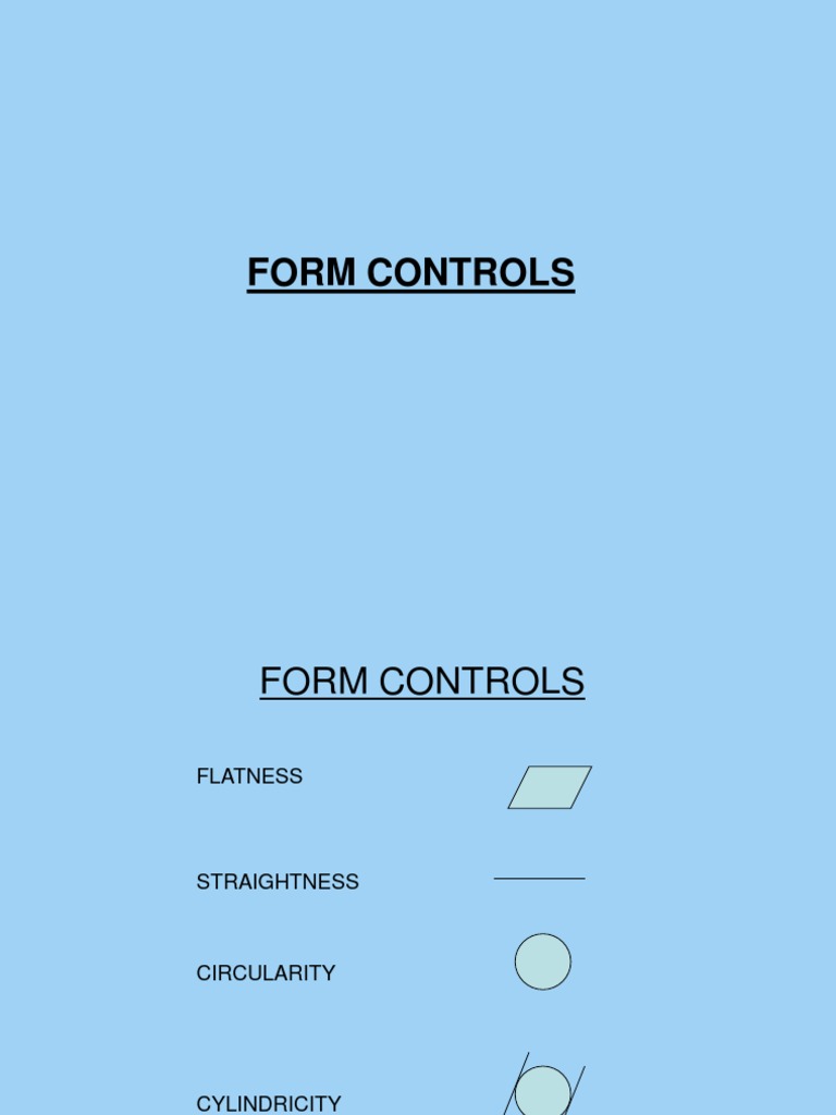 Form Controls | PDF