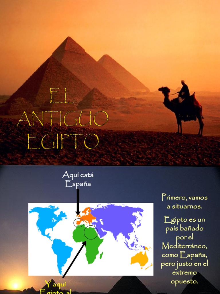 Antiguo Egipto Power Point | PDF | Antiguo Egipto | Pirámides egipcias