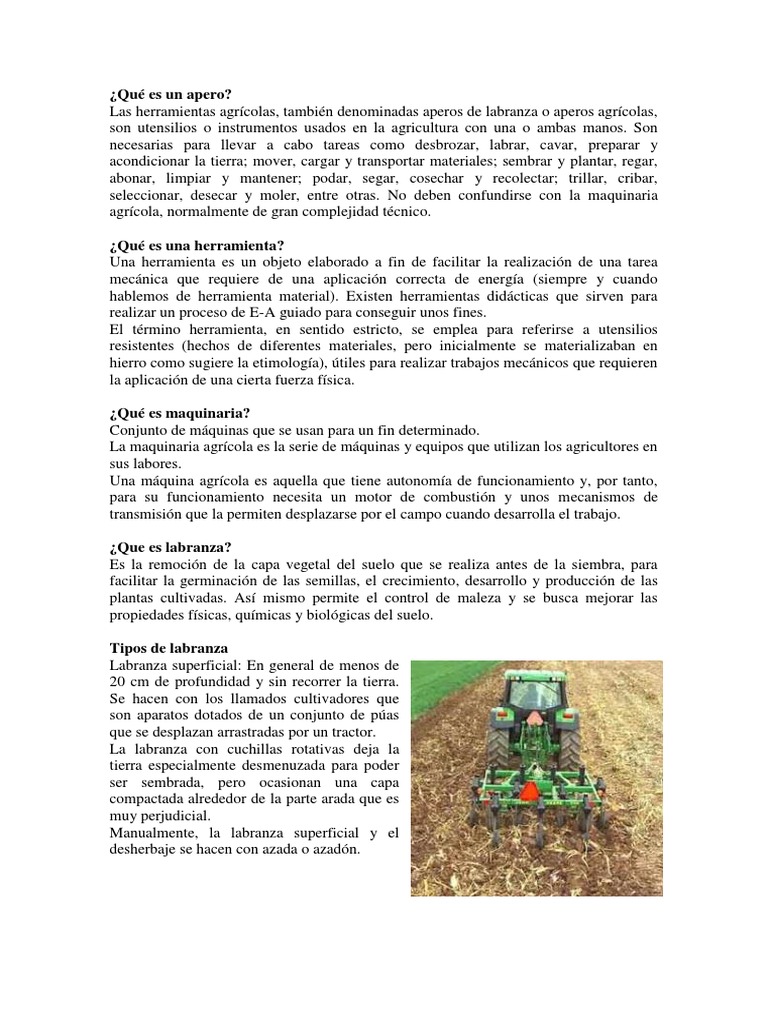 Qué Es Un Apero | PDF