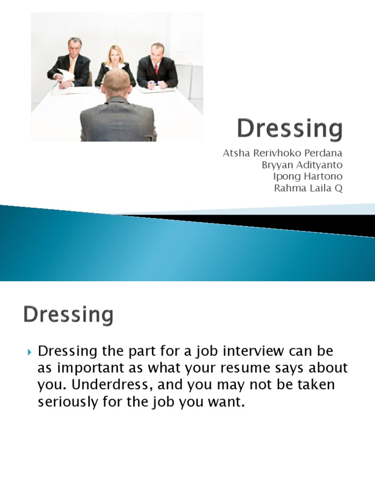 Job Interview Dress Code Tips | PDF