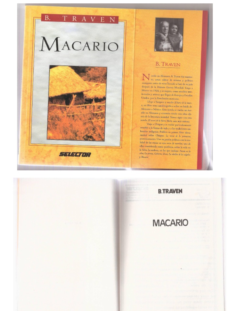 Bruno Traven. Macario | PDF