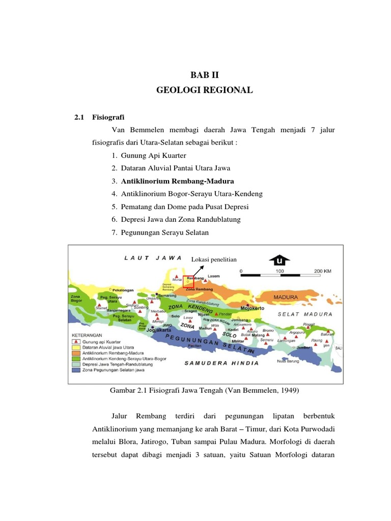 Struktur Geologi dan Stratigrafi Kawasan Kars Kendeng Utara | PDF