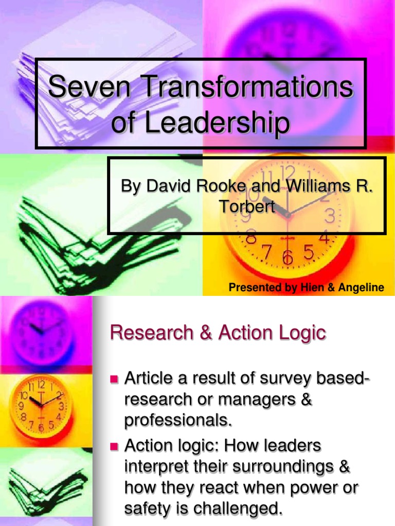 Seven Transformations of Leadership | Strategist | Mentorship