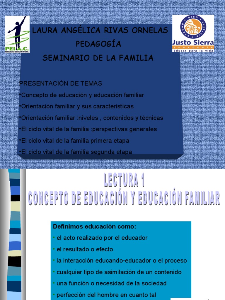 Características de la familia actual | PDF | Familia | Ciencias del ...