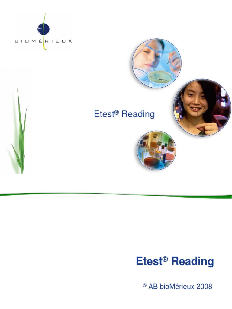 Etest Reading | PDF | Biocides | Antibiotics