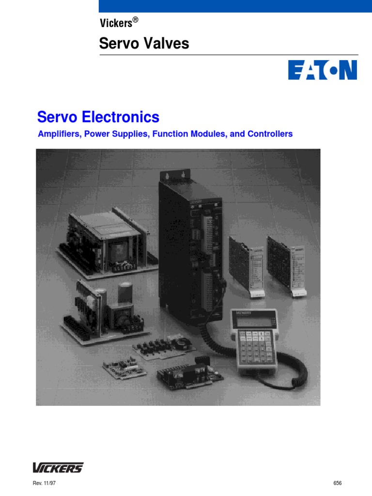 Vickers Servo Valve | PDF | Amplifier | Power Supply