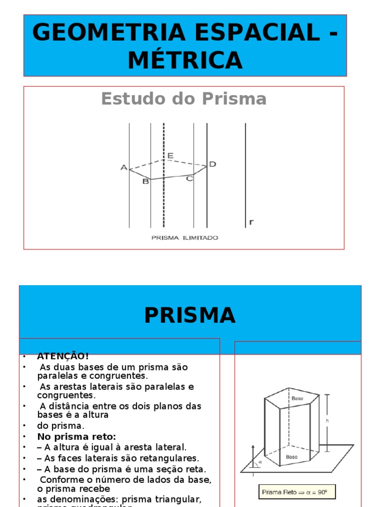 Geometria Espacial