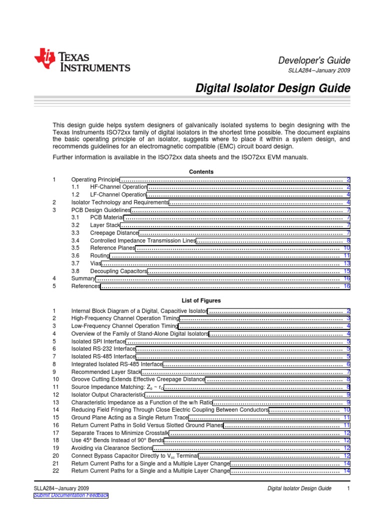 Digital Isolator Design Guide | PDF