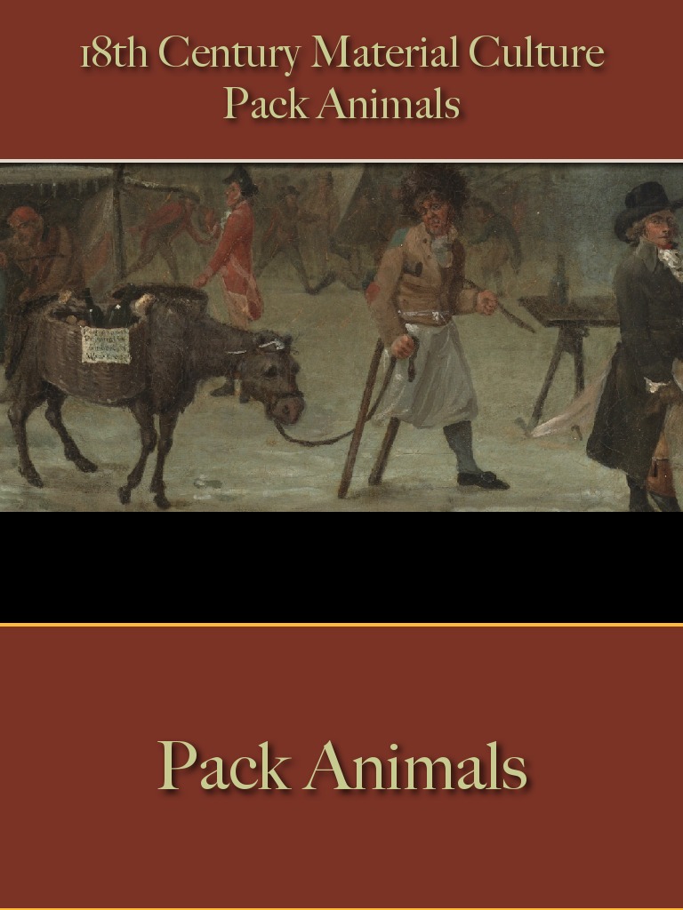Transportation - Pack Animals | PDF