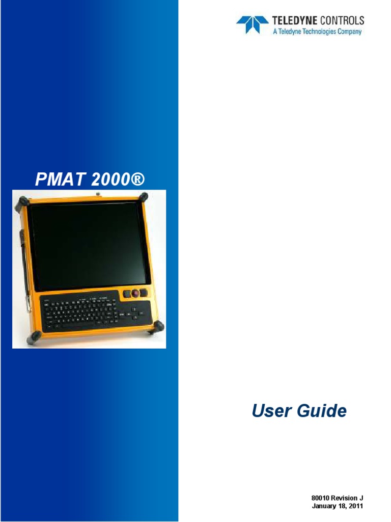 Users Guide PMAT 2000® | PDF | Computer Keyboard | Computer File