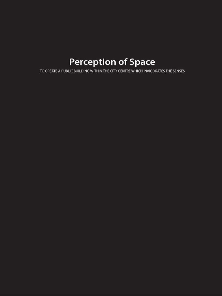 Perception of Space | PDF | Hearing Loss | Perception