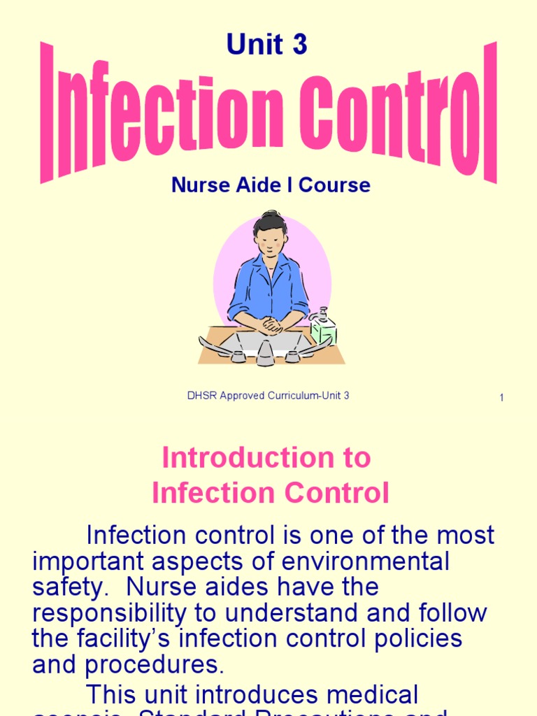 Unit 3-Infection Control | PDF | Transmission (Medicine) | Infection