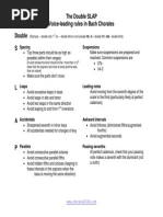 SATB Four-Part Harmony Guidelines | PDF | Elements Of Music | Music Theory