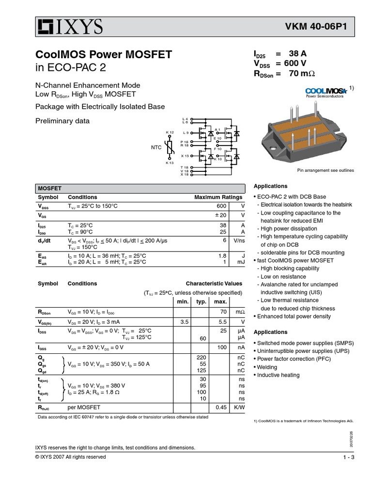 IGBT from IXYS | Mosfet | Semiconductor Devices