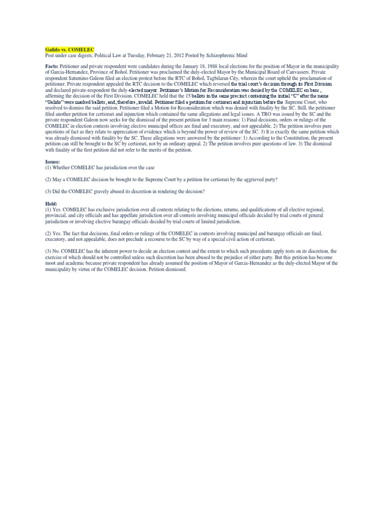 Galido Vs | PDF | Lawsuit | Appeal