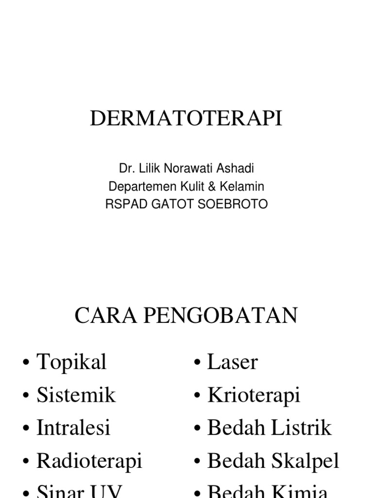 Dermatoterapi Dr. Nora | PDF