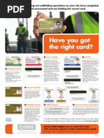 Starrt Card | PDF | Hazards | Prevention