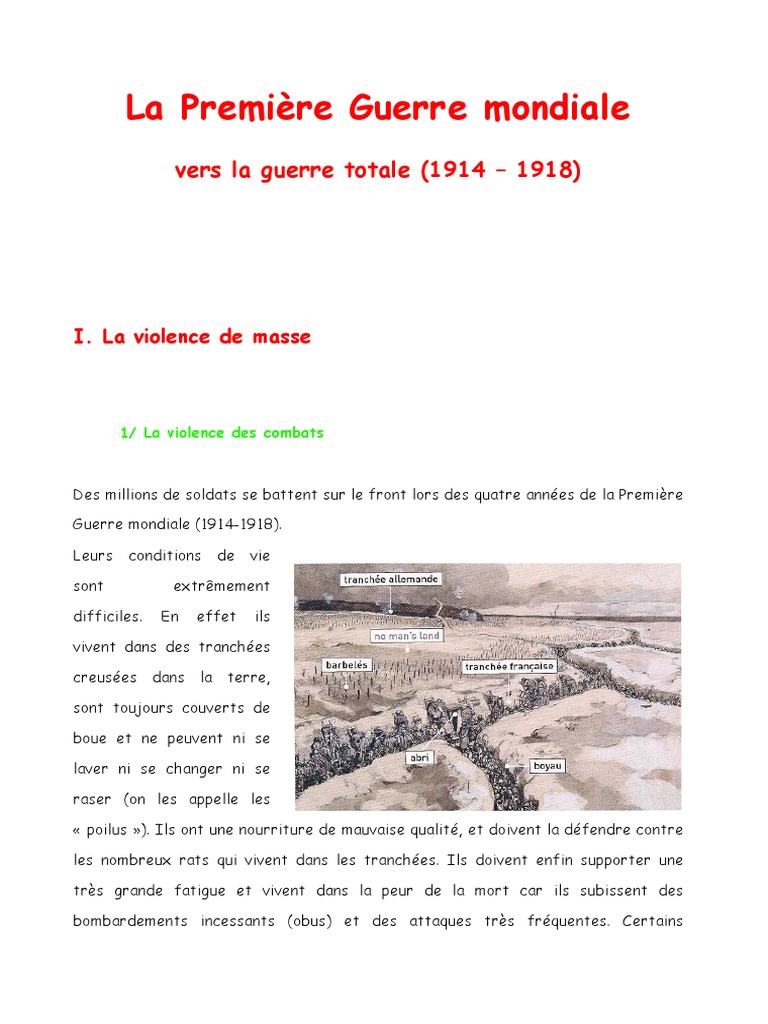 Première Guerre mondiale.pdf | Première guerre mondiale | Empire russe